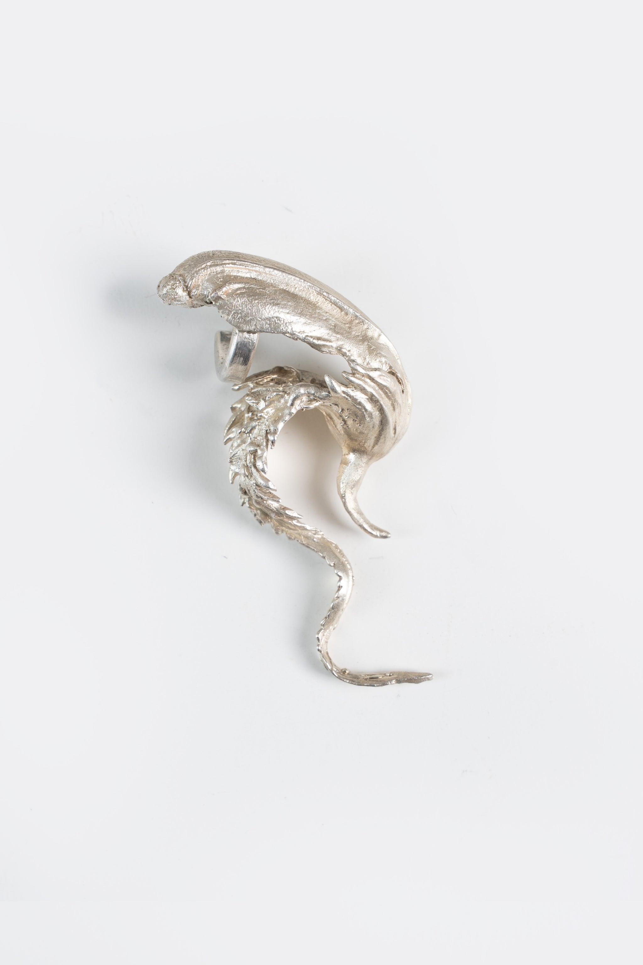 Mahija x AP Silver Earcuff