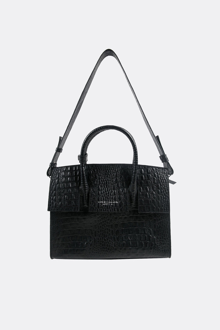 Isolation Bag Croc Black