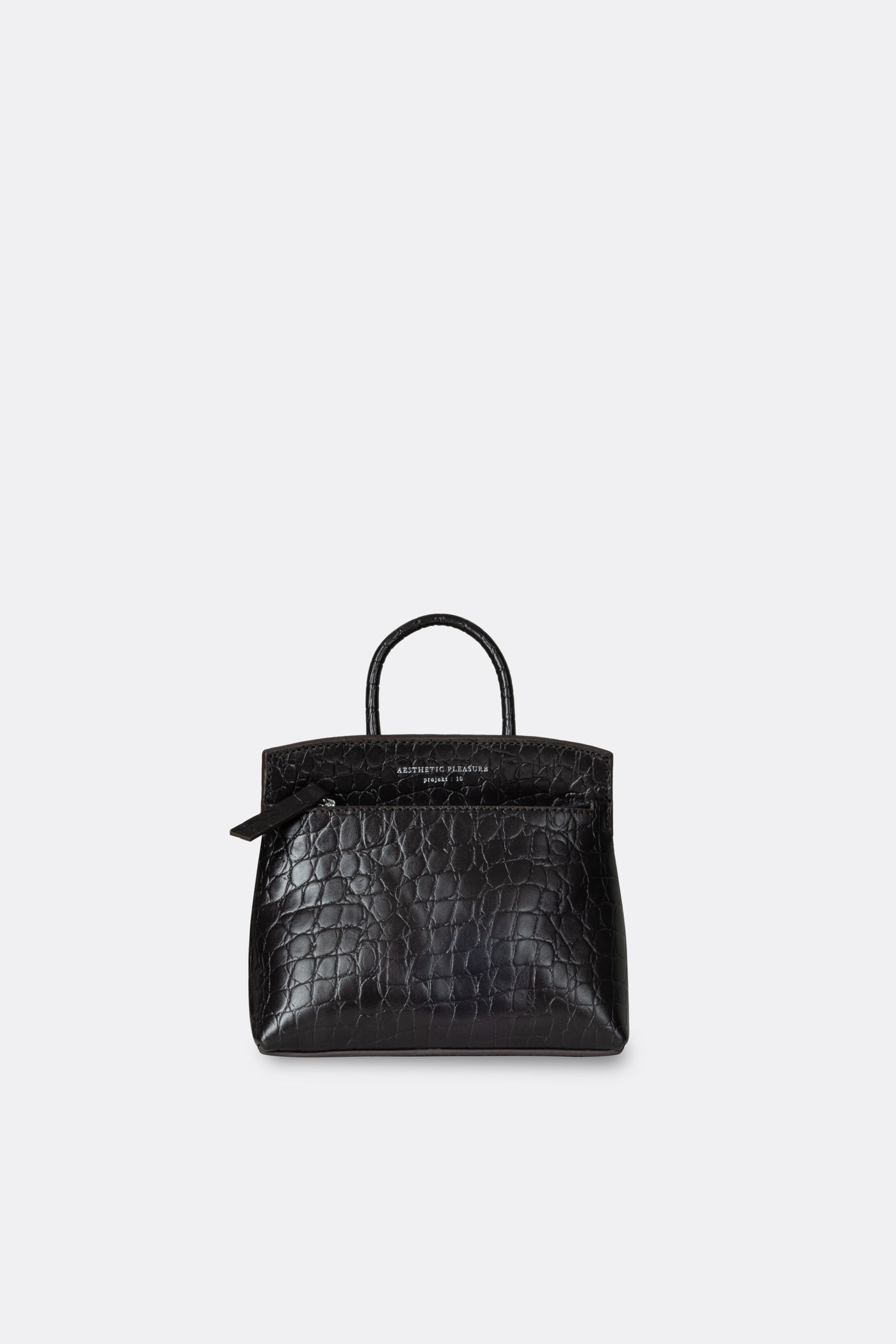 Mini Ace Bag Croc Chocolate