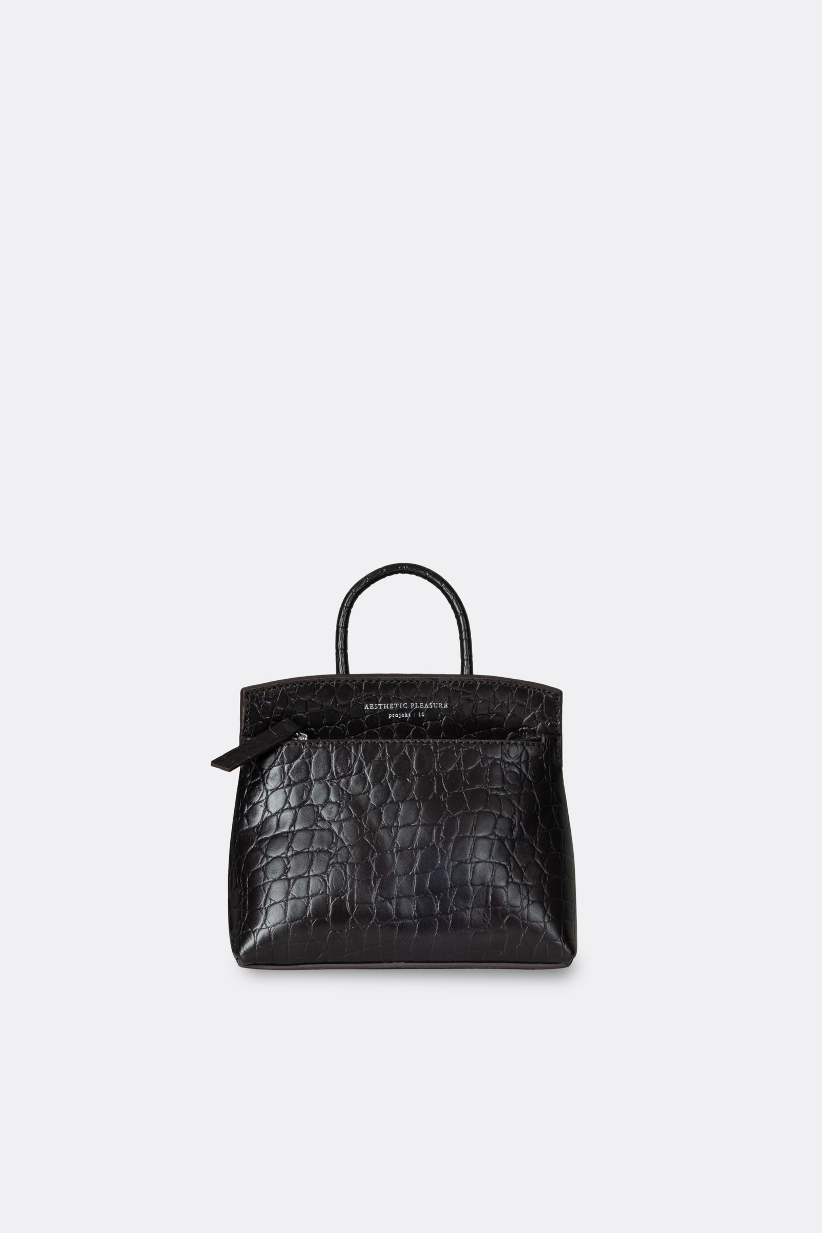 Mini Ace Bag Croc Chocolate