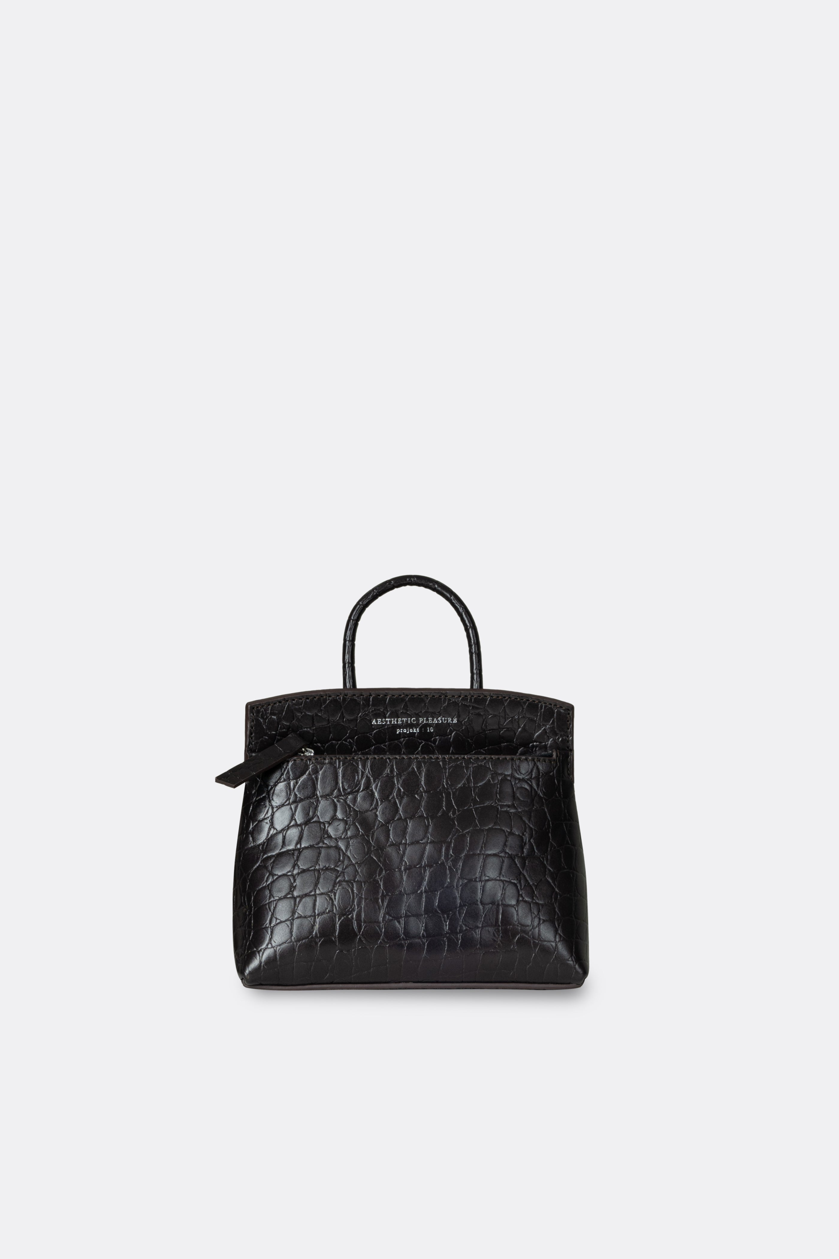 Mini Ace Bag Croc Chocolate