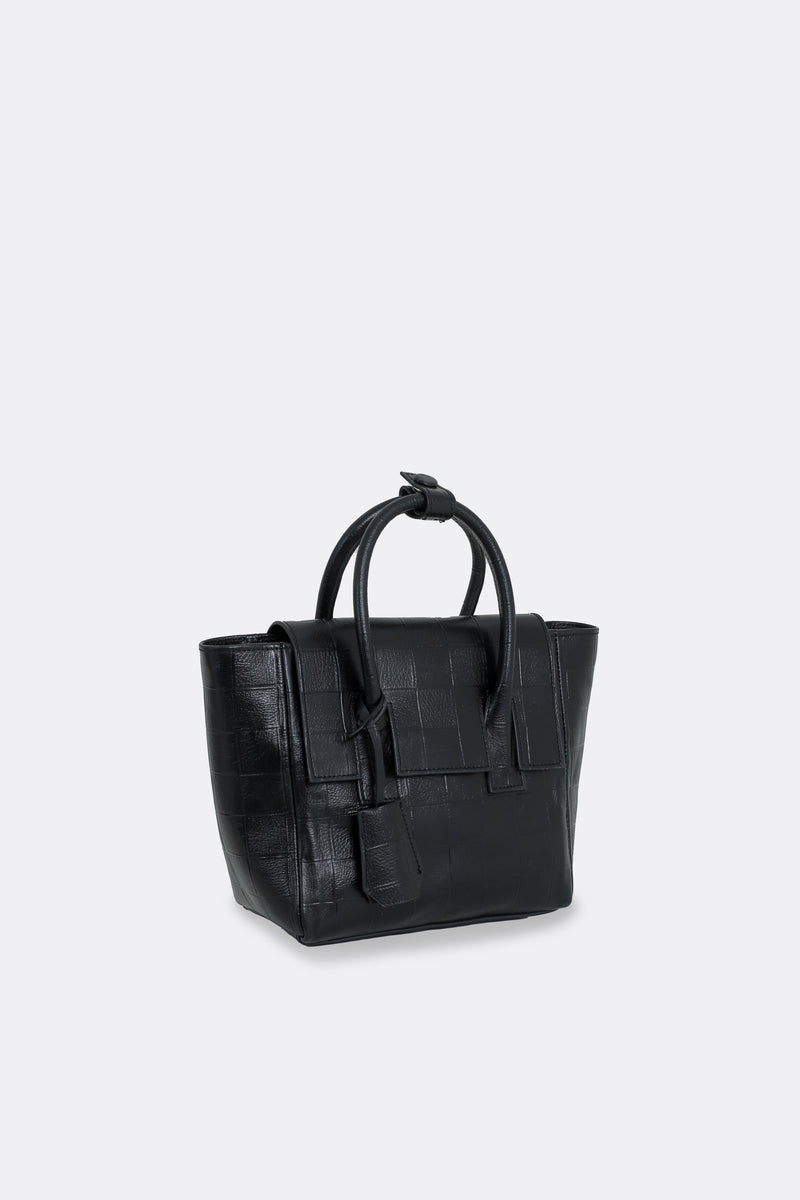 Mini Essens Bag Check Black