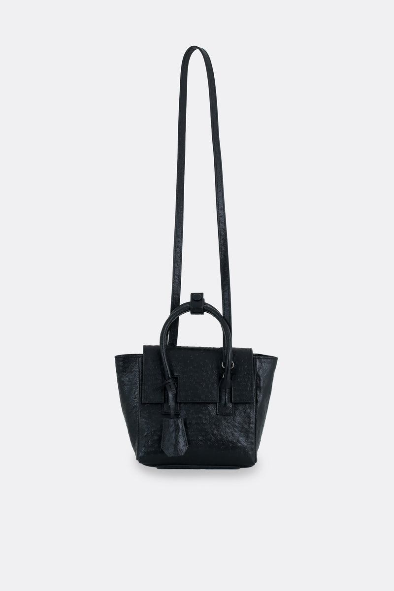 Mini Essens Bag Ostrich Black